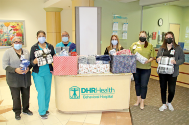 Blanket Donation by DHR Behavioral Hospital - Renaissance Cancer Foundation