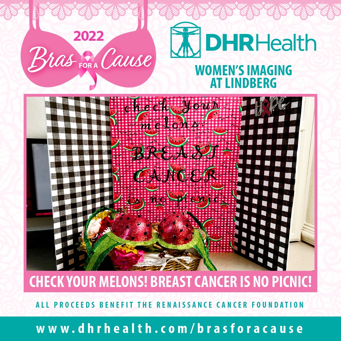 "Bras for a Cause" by DHR Health - Renaissance Cancer Foundation