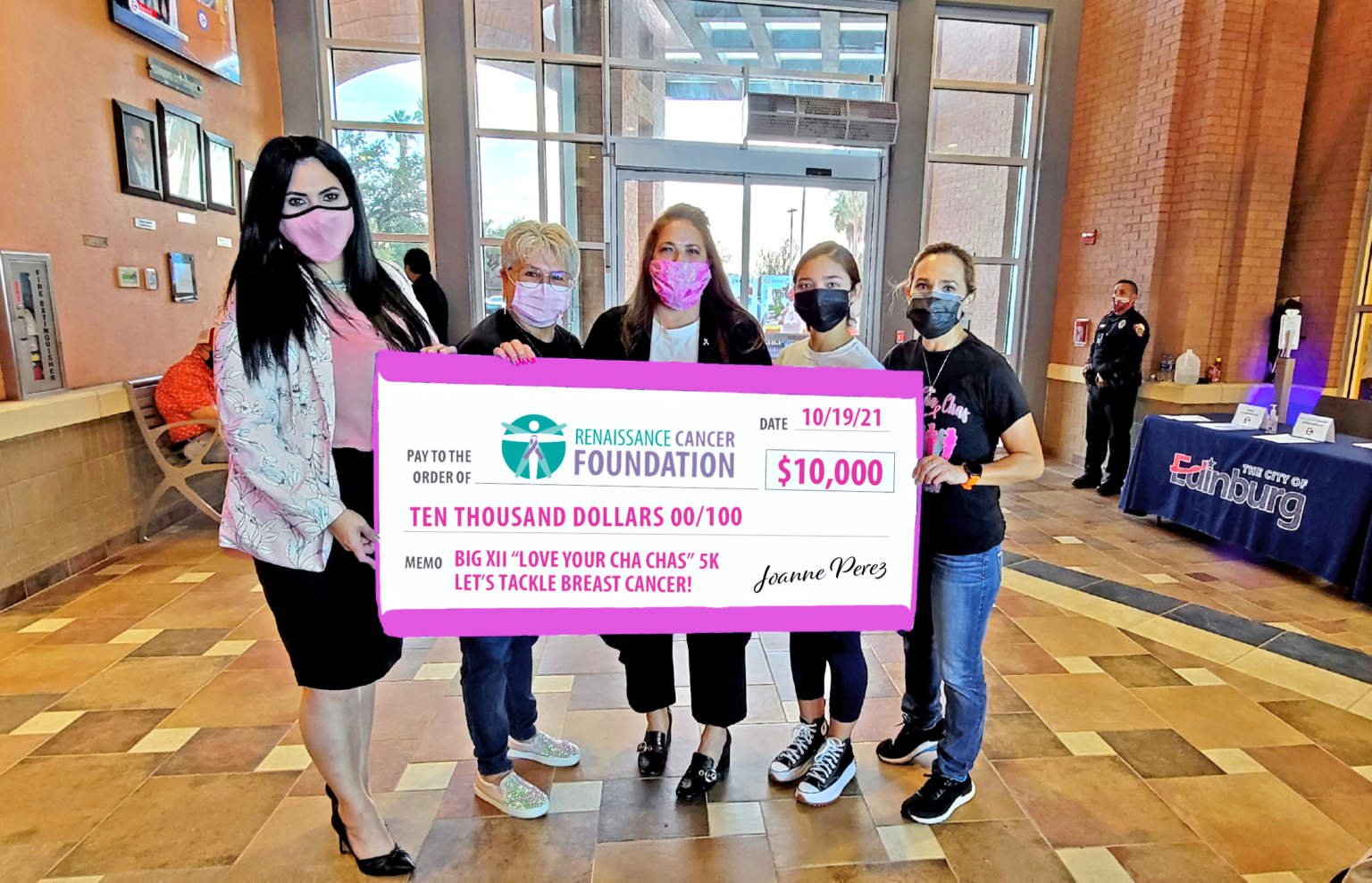 "Love Your Cha Chas" at the City of Edinburg - Renaissance Cancer ...